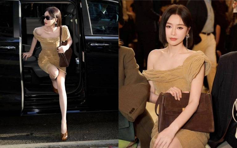 「最美皇后」秦嵐46歲根本逆生長！直角肩+大長腿震撼紐約時裝周！ | Styletc | LINE TODAY