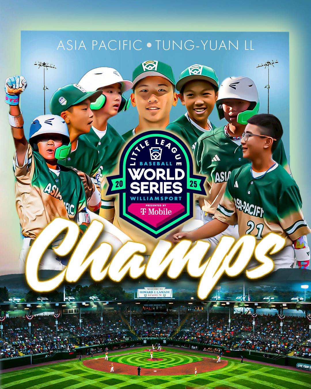 威廉波特》林晉擇投打俱佳！ 台灣睽違29年重返LLB世界冠軍 | TSNA | LINE TODAY