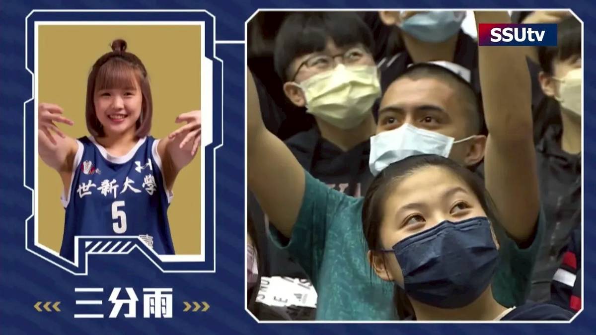 三分雨CAM 球迷朋友別害羞 跟著甜心射手陳育緹一起比【UBA FINAL】2022.03.19 | 大專體總 | LINE TODAY