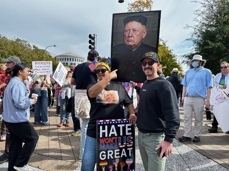 全美數百萬人響應無王日 抗議川普強硬政策 | 中央通訊社 | LINE TODAY