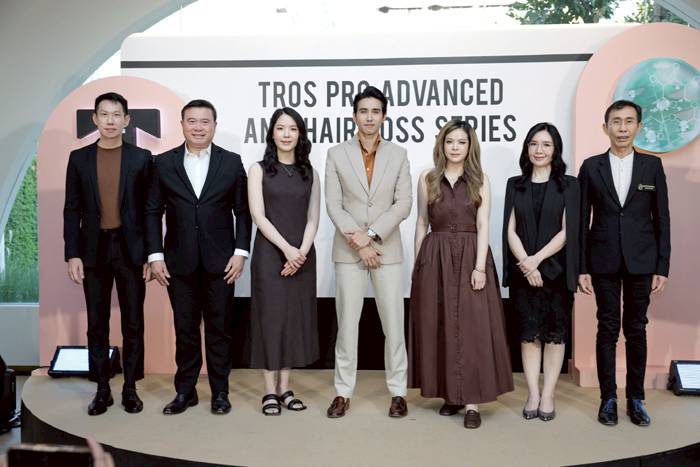 ทรอส เปิดตัวนวัตกรรมกู้ผมร่วง “TROS PRO Advanced Anti-Hair Loss Series ...