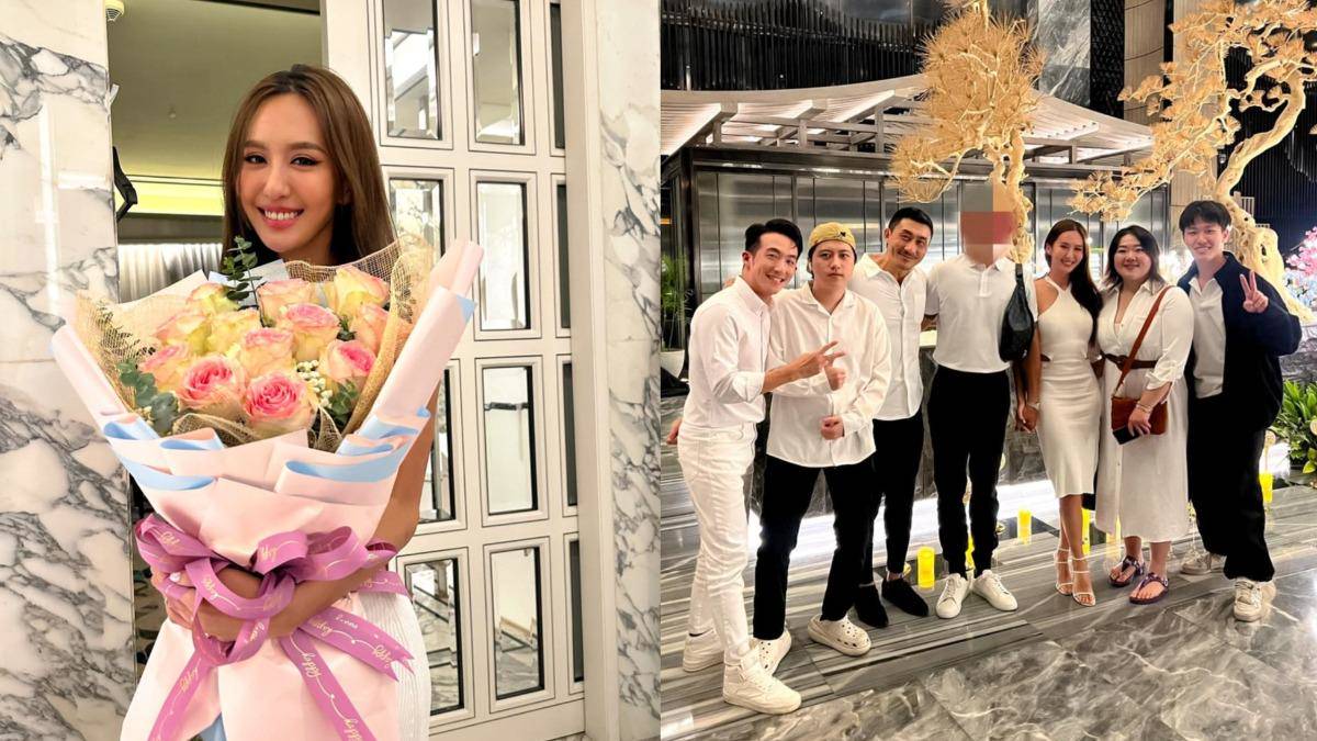 薔薔生日不藏了！跪床捧花「十指緊扣」白衣男 甜喊：這輩子最開心 | TVBS | LINE TODAY