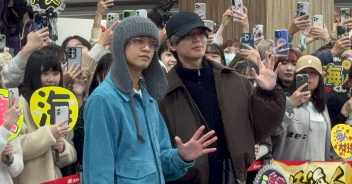 直擊／永瀨廉、高橋海人抵台！超400粉熱情應援 笑換愛心POSE | EBC 東森娛樂 | LINE TODAY