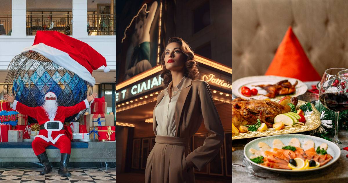 พบความหรูหราในสไตล์ฮอลลีวู้ดต้อนรับเทศกาลแห่งความสุข ที่ คอร์ทยาร์ด ...