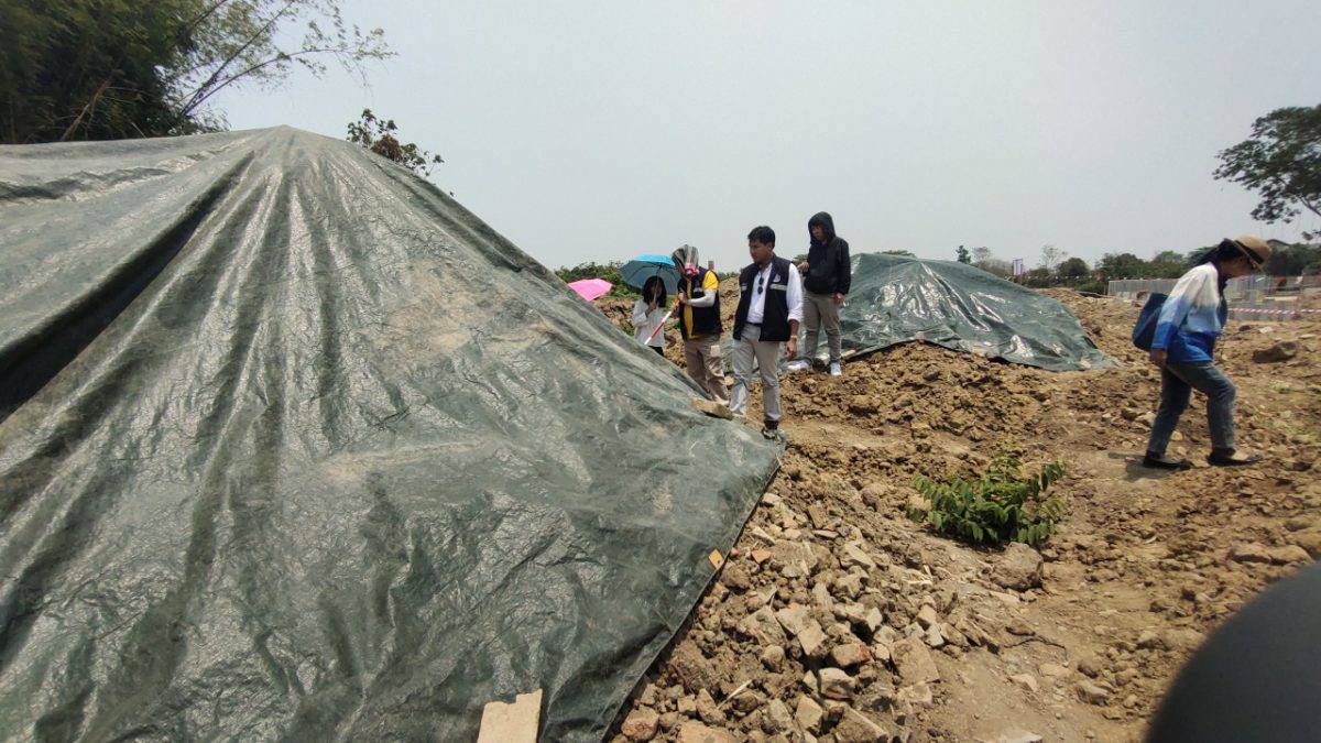 วัดโบราณ ปรากฏขึ้นกลางสถานีรถไฟแพร่สั่งระงับก่อสร้างเพื่อตรวจสอบทางโบราณคดี | 77kaoded | LINE TODAY