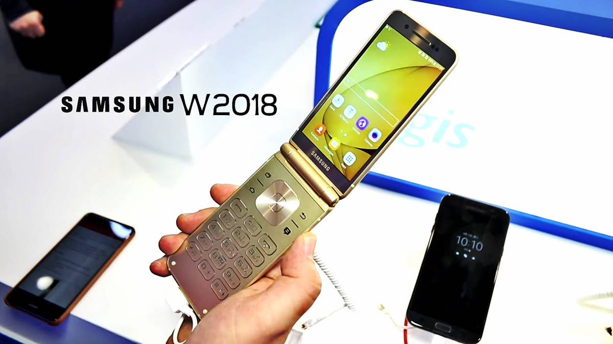 ย้อนไปยุคโทรศัพท์พับได้! ซัมซุงเผยโฉม W2018 สมาร์ทโฟนพับได้แต่สเปคสุด ...