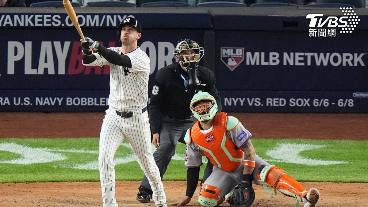 MLB／貝林傑夢回MVP！單場6打點 滿貫砲率洋基勝大都會 | TVBS | LINE TODAY