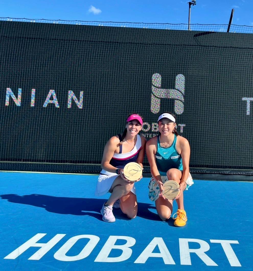 澳網前夕奪冠 詹皓晴／Olmos荷巴特女雙封后 | TSNA | LINE TODAY