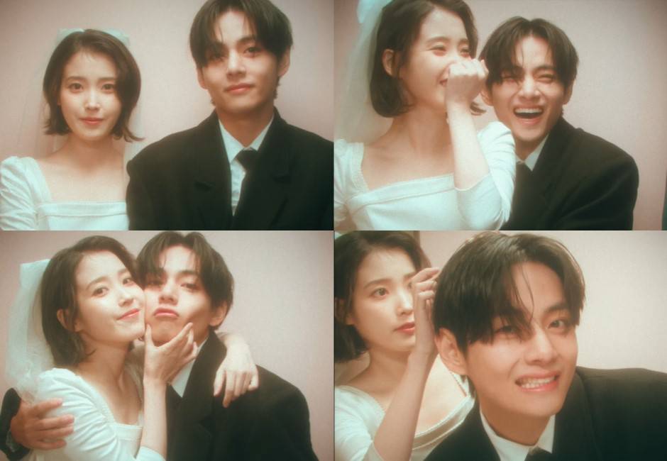 顏值最高的末日CP！IU李知恩與BTS防彈V「貼臉婚紗照曝光」 粉絲盛讚：神曲誕生 | 網路溫度計 DailyView | LINE TODAY