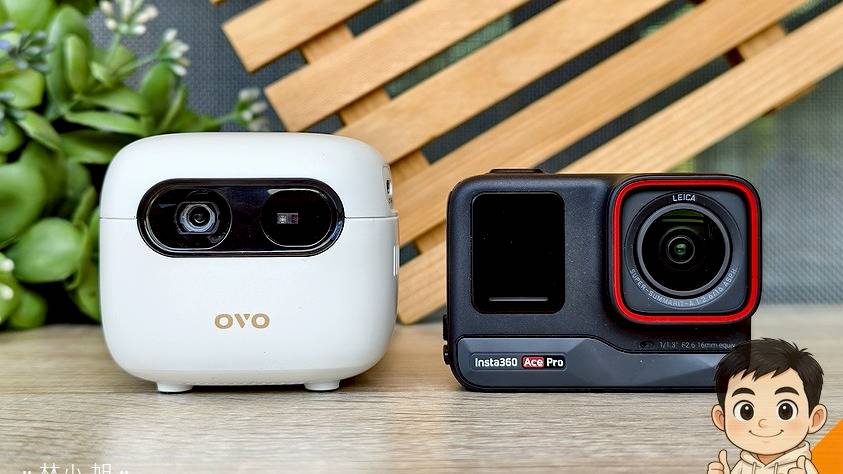 露營就是要投影機啊！不然要幹嘛？讓烤肉更愜意的超迷你「OVO U3」行動智慧投影機開箱 | ifans 林小旭 | LINE TODAY