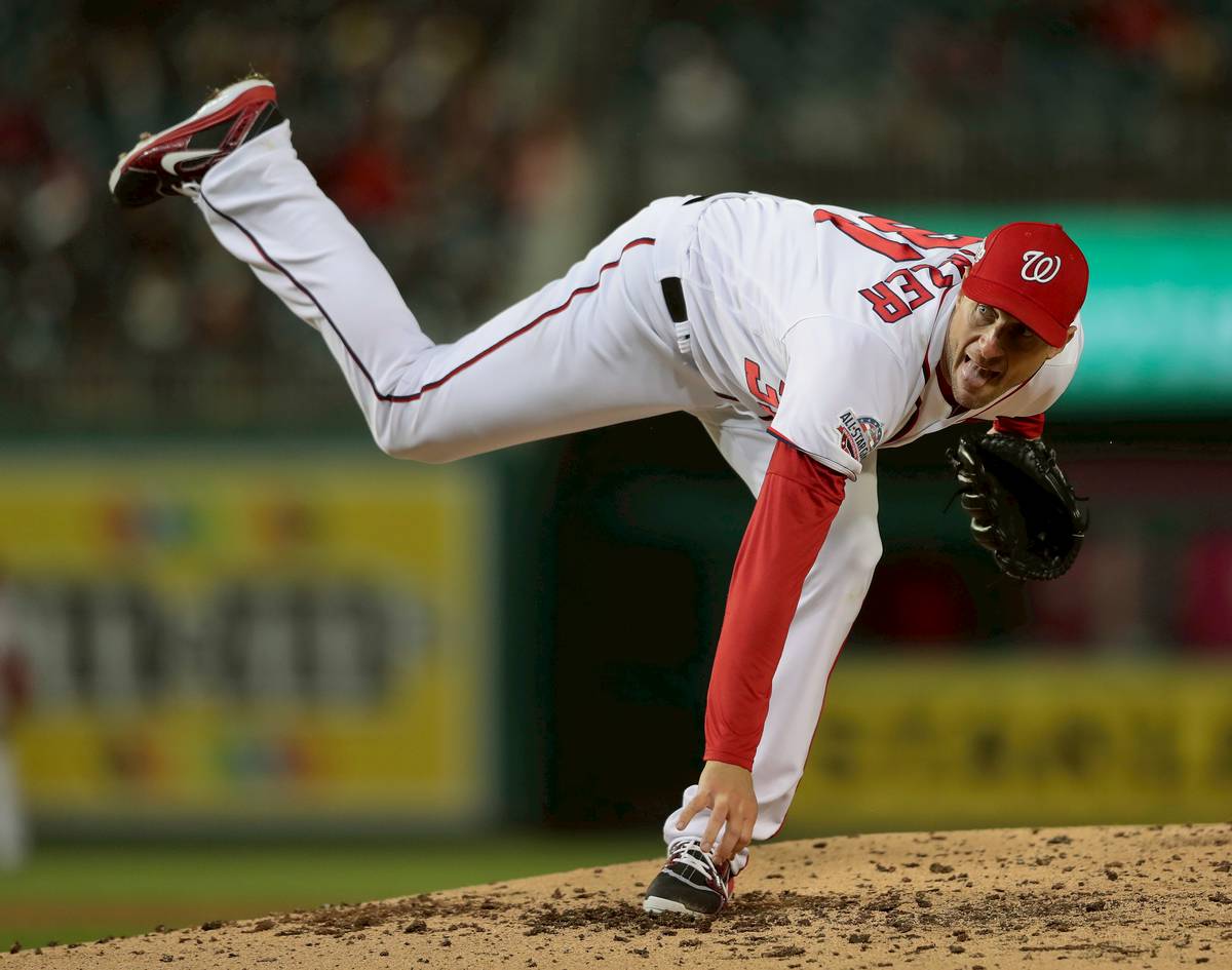 狂飆11K Scherzer還敲致勝二壘打 | TSNA | LINE TODAY