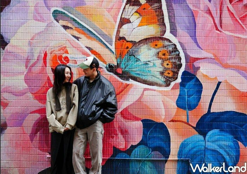 新店彩繪巷小秘境！新登場「新店安和彩繪巷」放大版蝴蝶、向日葵花海必拍，新店人日常散步揪這。 | WalkerLand 窩客島 | LINE TODAY