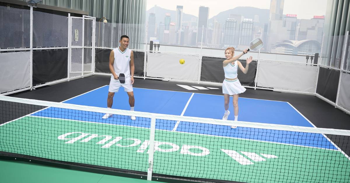 adidas 於 K11 MUSEA 設匹克球場 | 會員限定體驗 adi Pickleball Fest 正式啟動 | Fitz | LINE TODAY