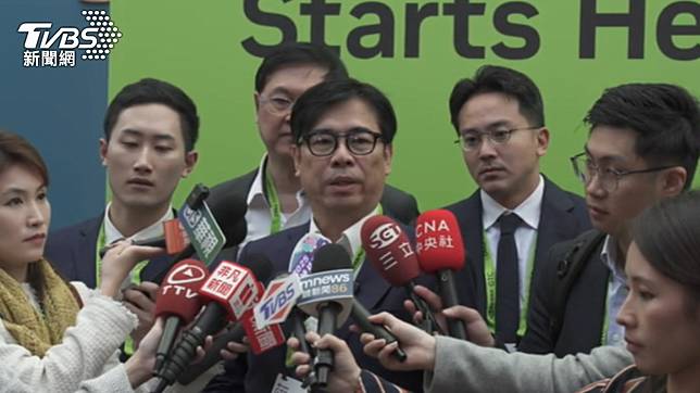 陳其邁率團出席！聽NVIDIA黃仁勳演講 深化AI產業國際競爭力 | TVBS | LINE TODAY