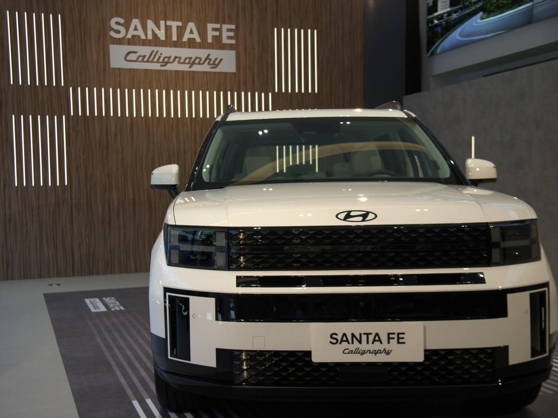 現代SANTA FE Calligraphy暖身給優惠！貨物稅抵減將三讀、關稅快談妥…南陽喊「月月有新車」 | 今周刊 | LINE TODAY