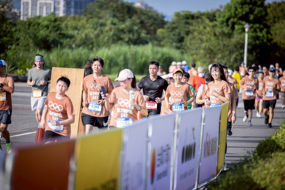 LetsMove》奧林匹克路跑臺北登場吸引國際跑者 唐嘉鴻為開幕鳴槍 | TSNA | LINE TODAY