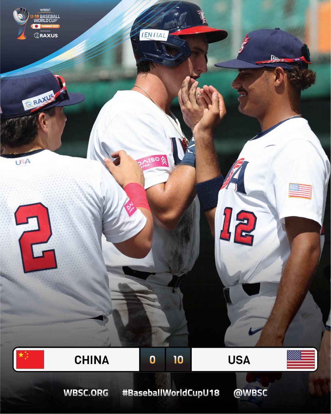 U18世青》美國隊10比0完封中國B組第1 前4場預賽有3場無失分 | TSNA | LINE TODAY