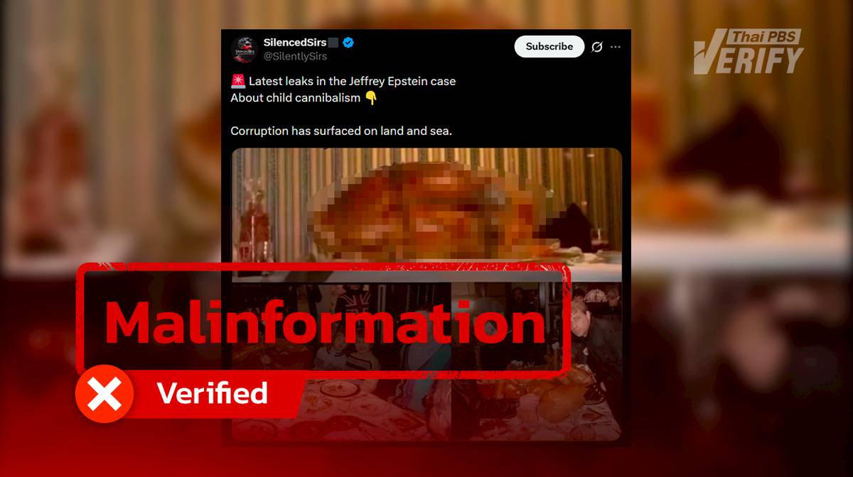“Cannibalism party” in alleged “Epstein files” images revealed as ...