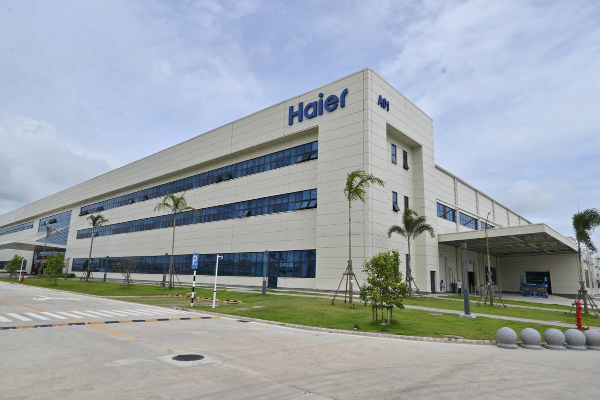 Haier เปิดโรงงานผลิตแอร์ใหญ่ที่สุดในเอเชีย ทุ่มเงิน 10,000 ล้านบาท ตั้ง ...