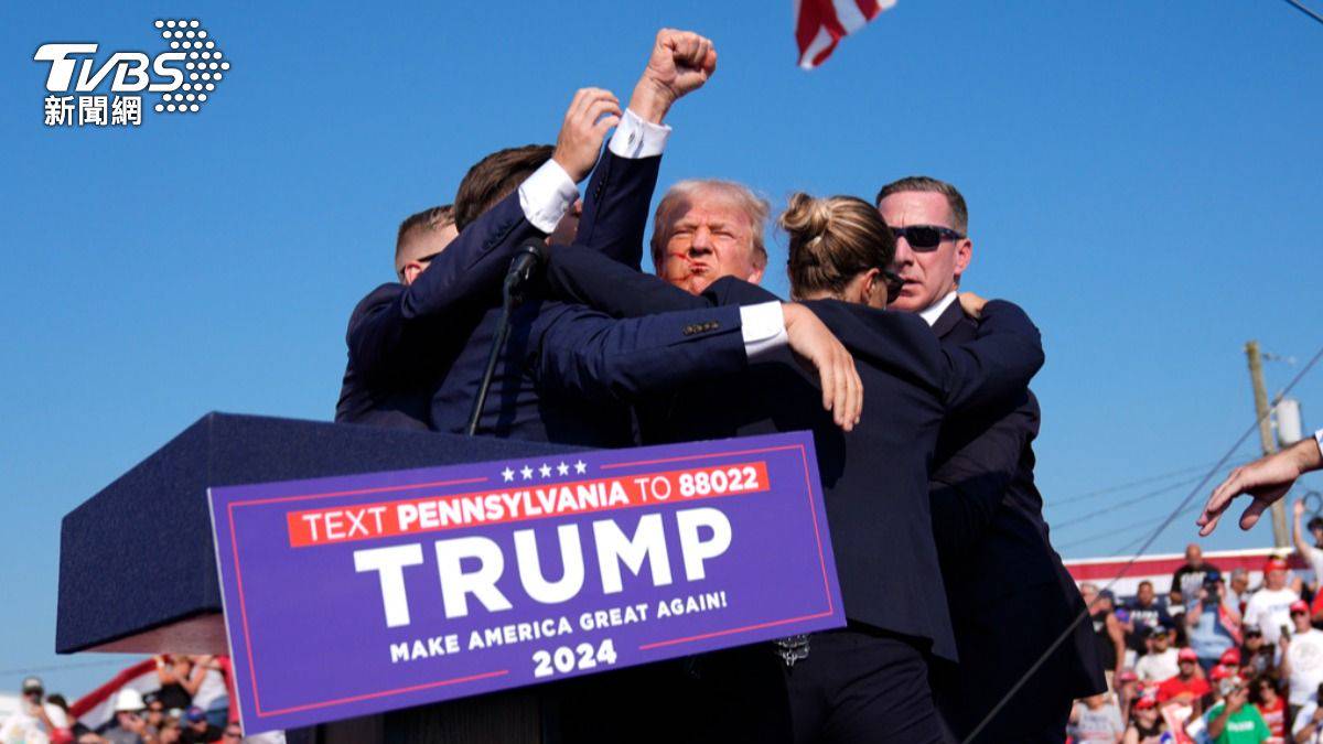 至少8聲槍響...川普險遭爆頭！目擊者稱：槍手「拿AR步槍」屋頂狙擊 | TVBS | LINE TODAY