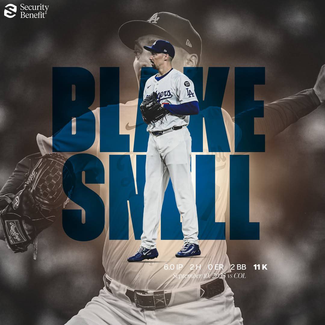 MLB》Snell送11三振、Betts滿貫砲 道奇國聯西區封王魔術數字降至「13」 | TSNA | LINE TODAY