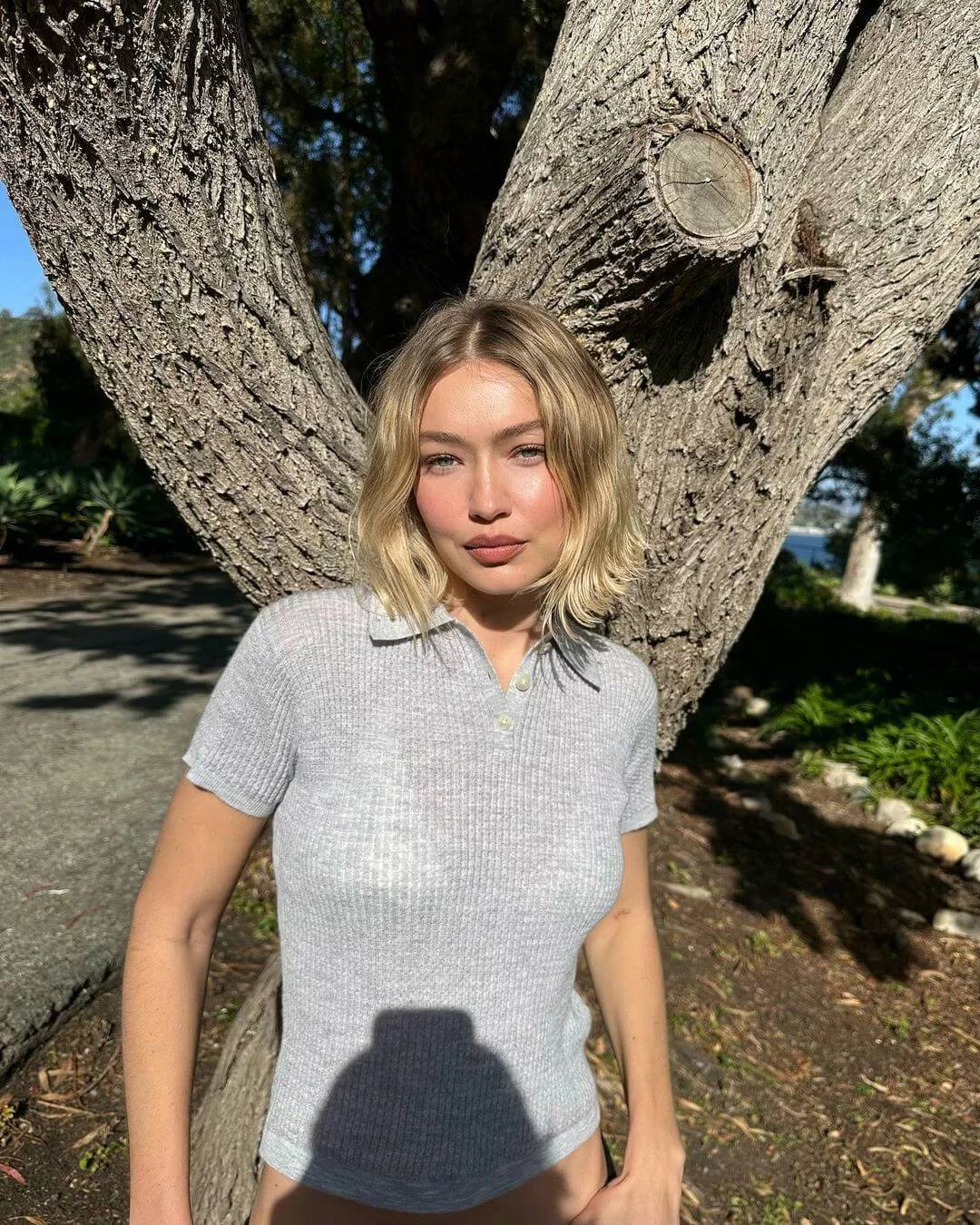 GIGI HADID 隨性蓬鬆短髮，AVEDA、LEONOR GREYL、GHD | MING'S | LINE TODAY