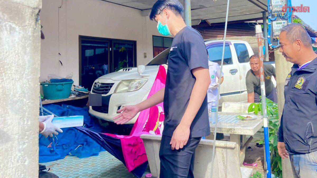 เปลมรณะ หนุ่มเมานอนหลับ ถูกรัดคอดับสลด ญาติช็อกนึกว่าหลับ กลับจากใส่บาตรแทบช็อก | Khaosod | LINE ...