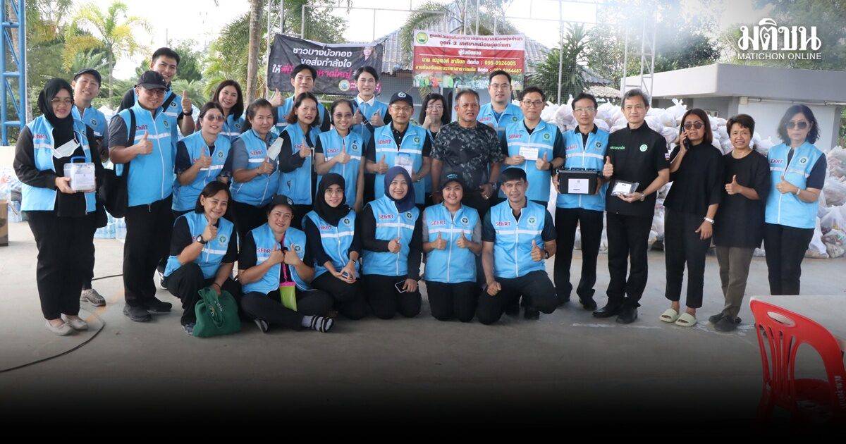 กรมอนามัย จัดทีม SEhRT เร่งฟื้นฟูหาดใหญ่หลังน้ำลด มอบอุปกรณ์ทำความสะอาด-ให้คำแนะนำป้องกันโรค ...