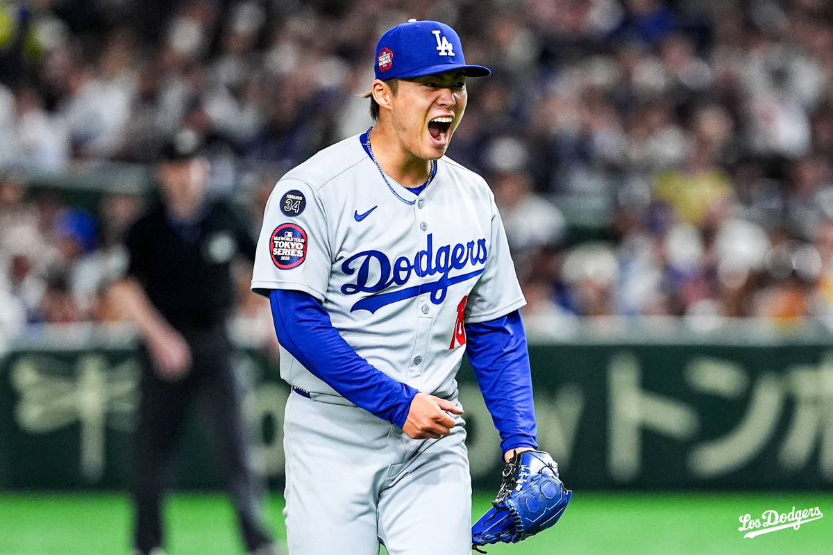 MLB》退場時與Kershaw擊掌 山本由伸：我也想成為像Kershaw一樣的王牌投手 | TSNA | LINE TODAY
