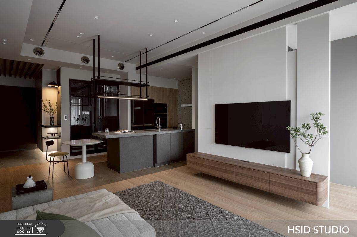 31坪現代簡約宅，留白美學與收納的巧妙平衡 | 設計家 | LINE TODAY