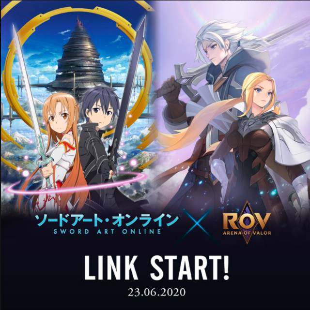 Sword Art Online บุกโลก RoV! เผย 2 ตัวครหลักกลายร่างเป็นสกินสุดสวย ...
