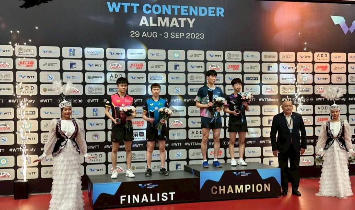 WTT阿拉木圖挑戰賽 林昀儒男單爭冠 混雙和陳思羽獲亞軍 | TSNA | LINE TODAY