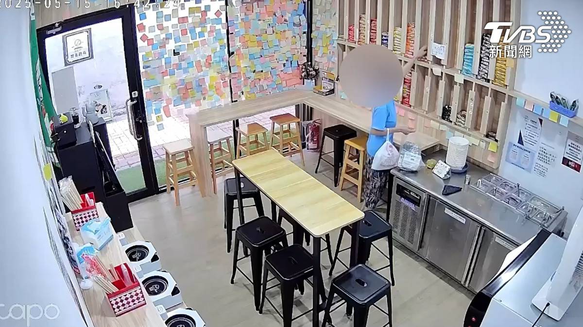 18分鐘搬光無人店10桶配料加泡麵！台南婦吃霸王餐挨罰1.2萬 | TVBS | LINE TODAY