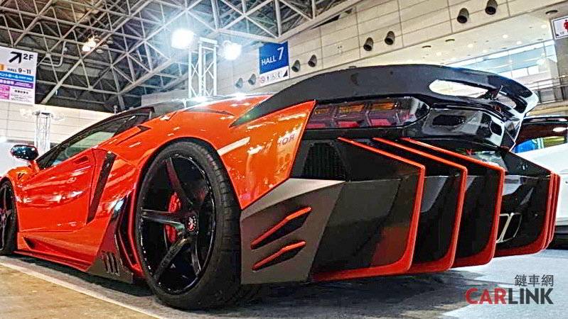 「閃電霹靂車」道路版！Lamborghini Aventador超狂外觀改之「SVR-A」Edition | CARLINK鏈車網 ...