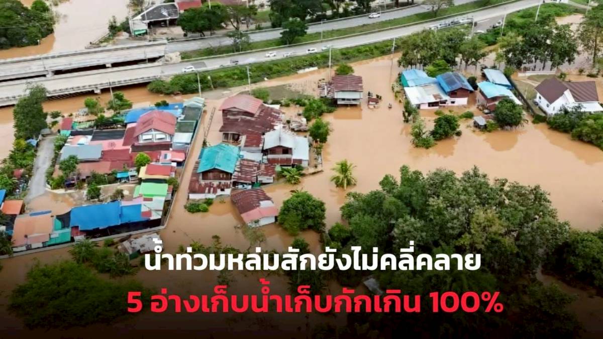 เพชรบูรณ์-น้ำท่วมหล่มสักยังไม่คลี่คลาย 5 อ่างเก็บน้ำเก็บกักเกิน 100% | 77kaoded | LINE TODAY