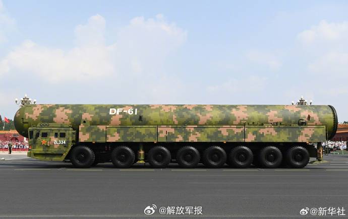 聽都沒聽過！中國DF-61洲際彈道導彈首次亮相閱兵 「核威懾」再升級 | 新頭殼 | LINE TODAY