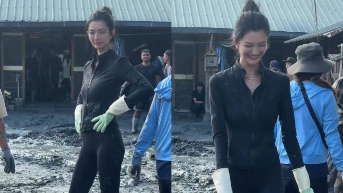 花蓮災區驚見「國際名模」！百萬人暴動：漂亮到以為是AI | TVBS | LINE TODAY