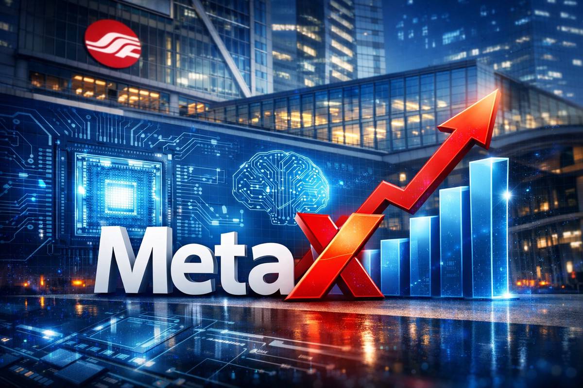 輝達地位堪憂？中國AI晶片新創MetaX掛牌首日飆漲近7倍 | 商傳媒 | LINE TODAY
