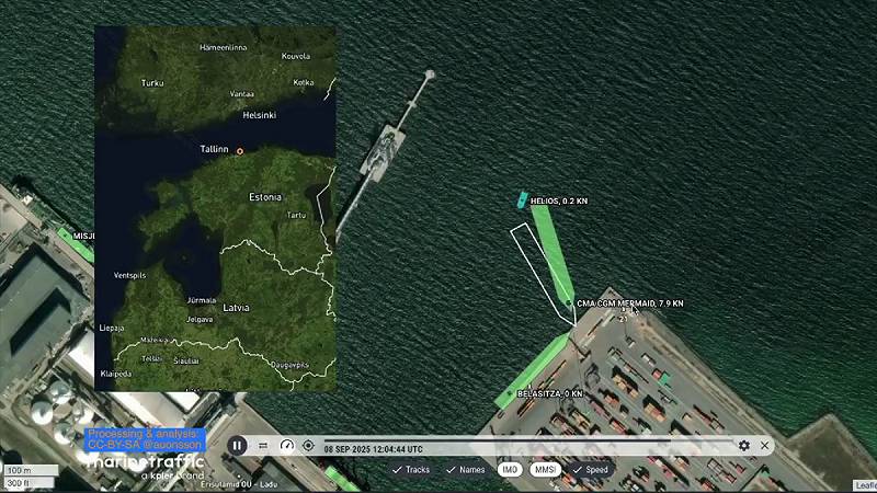 「美人魚」撞碼頭! 馬爾他籍貨櫃船衝愛沙尼亞穆加港 AIS癱瘓3小時 | 新頭殼 | LINE TODAY