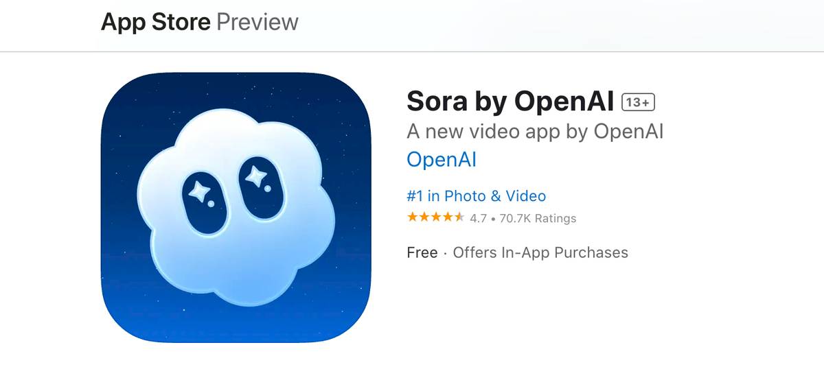 OpenAI 宣布 Sora App 正式登台！稱用戶對「Cameo」客串功能有完全控制權 | TechOrange 科技報橘 | LINE TODAY