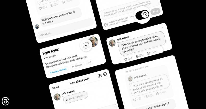 Threads新推「幽靈貼文」功能！ 發文24小時自動消失 | CTWANT | LINE TODAY
