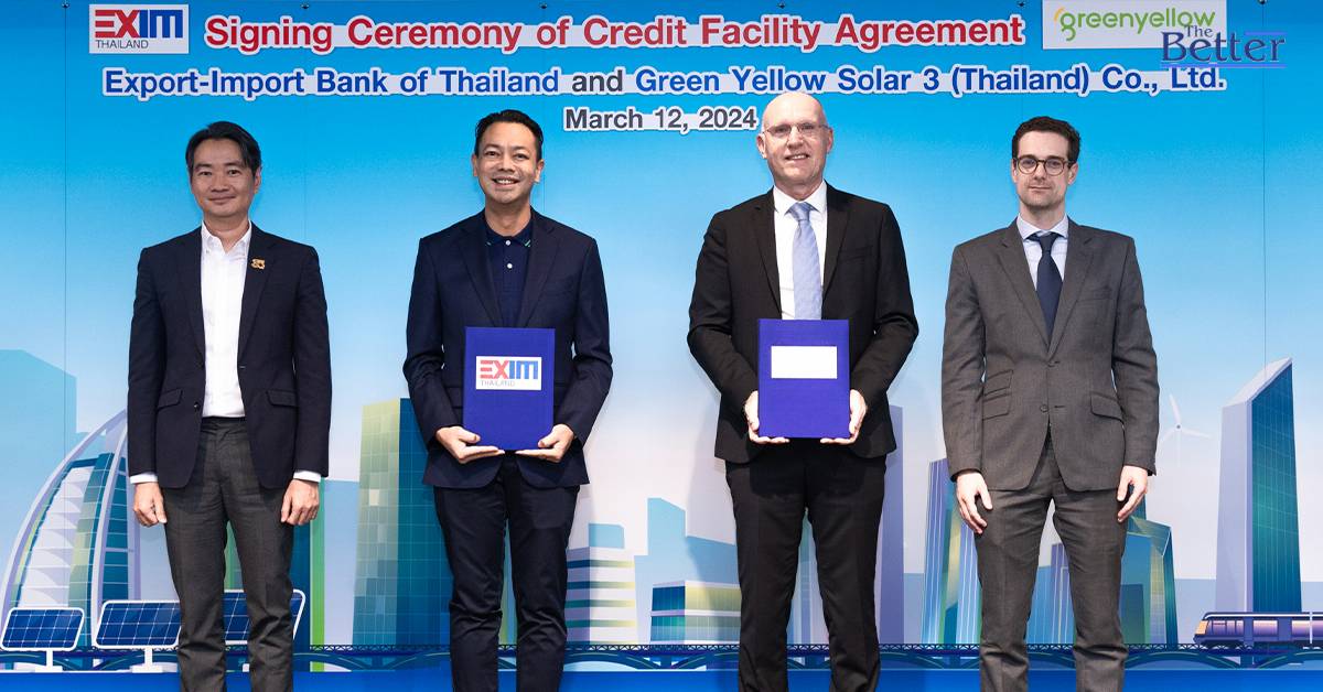 EXIM BANK สนับสนุน Green Yellow ลงทุนติดตั้งระบบผลิตไฟฟ้าพลังงานแสง ...