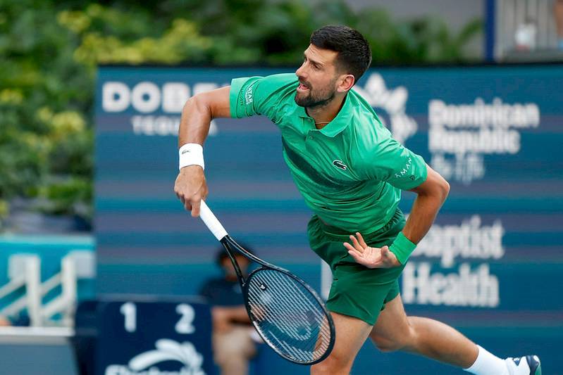 邁阿密網賽》Djokovic闖冠軍戰 挑戰生涯第100冠 | TSNA | LINE TODAY