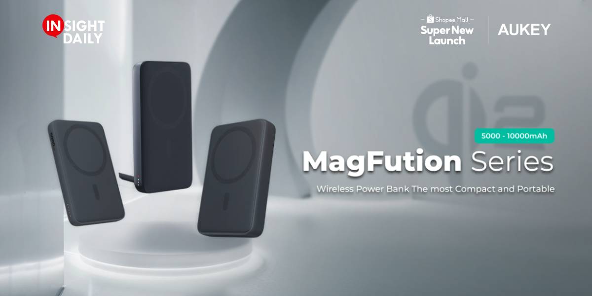 AUKEY เปิดตัว PowerBank Magnetic Series มาพร้อมเทคโนโลยี Qi2 และ PD 30W | Insight Daily | LINE TODAY