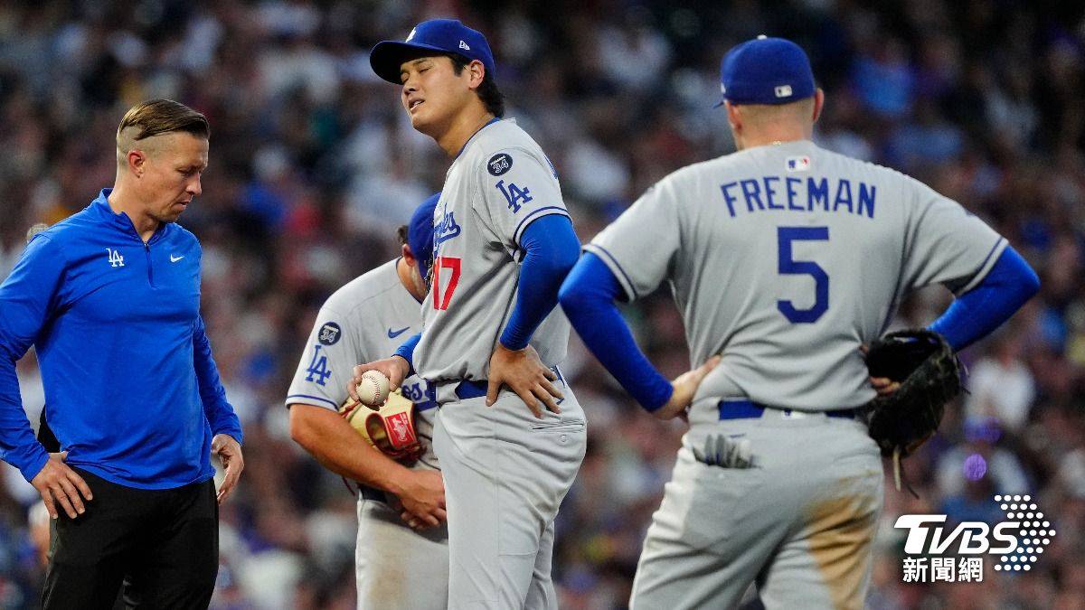 MLB／大谷翔平第1千場出賽遭強襲球擊中 「4局失5分」吞敗 | TVBS | LINE TODAY