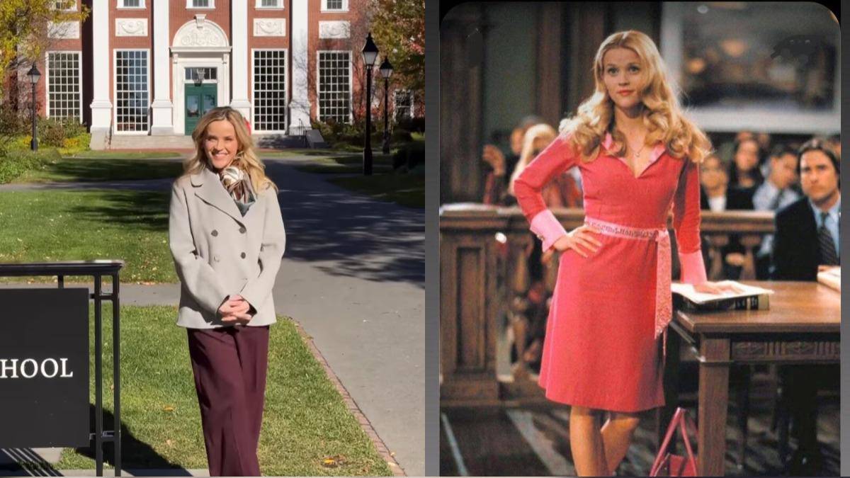 「金髮尤物」回母校！瑞絲薇絲朋重返哈佛演講 網嗨喊：她值得榮譽學位 | TVBS | LINE TODAY