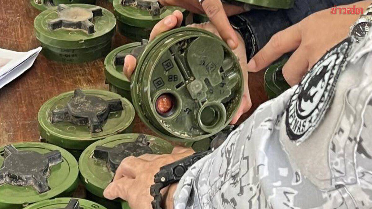 เปิดความหมาย รหัสทุ่นระเบิดสังหารบุคคล ชนิด PMN-2 ไม่ใช่ของตกค้าง | Khaosod | LINE TODAY